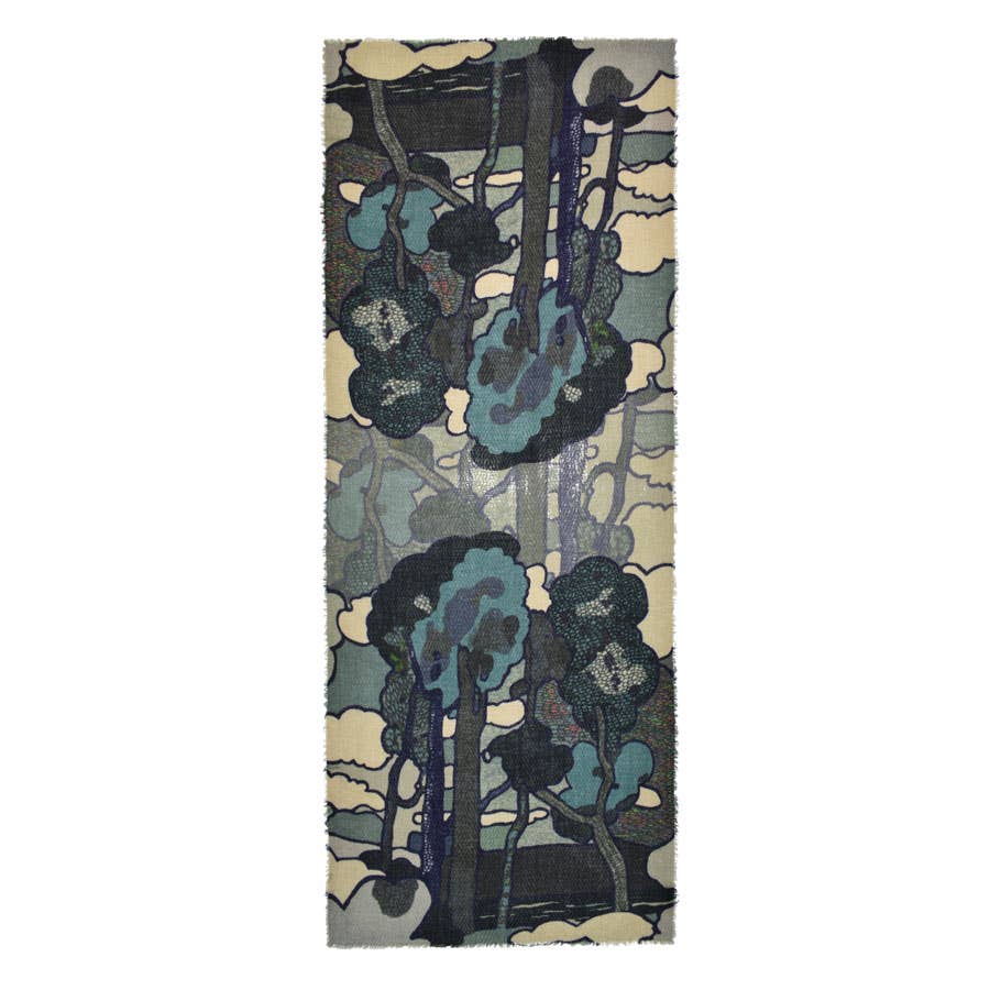 Sitka Forest Motif Scarf – Adlib Clothing