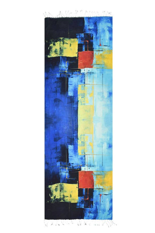 Collins Abstract Geo Scarf Shawl – Adlib Clothing